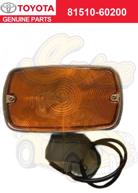 TOYOTA GENUINE AMBER Turn Signal Light LH RH 81510-60200 71-75 Land ...