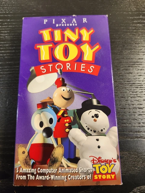 VINTAGE 1996 DISNEY Pixar Tiny Toy Stories VHS Tape £12.51 - PicClick UK