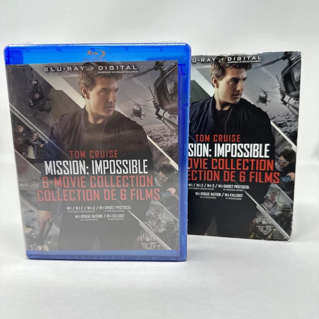 MISSION: IMPOSSIBLE: 6-MOVIE Collection (Blu-ray + Digital, 2018) BRAND ...