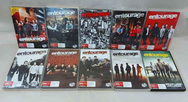 ENTOURAGE DVD COMPLETE Series PLUS Movie HBO Season 1 2 3 4 5 6 7 8 ...