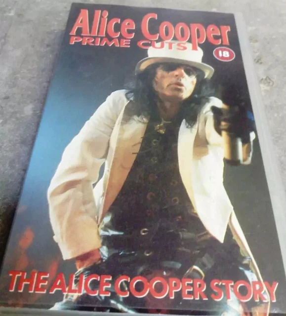 RARE VHS TAPE Alice Cooper Prime Cuts £3.00 - PicClick UK