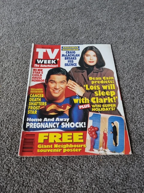 TV WEEK MAGAZINE-MARCH 1995-Olivia Newton John- Elle Macpherson £18.16 ...
