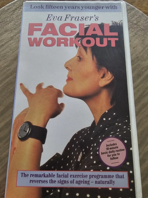 EVA FRASER'S FACIAL Workout (Ex Rental Big Box) VHS Video Cassette £16. ...