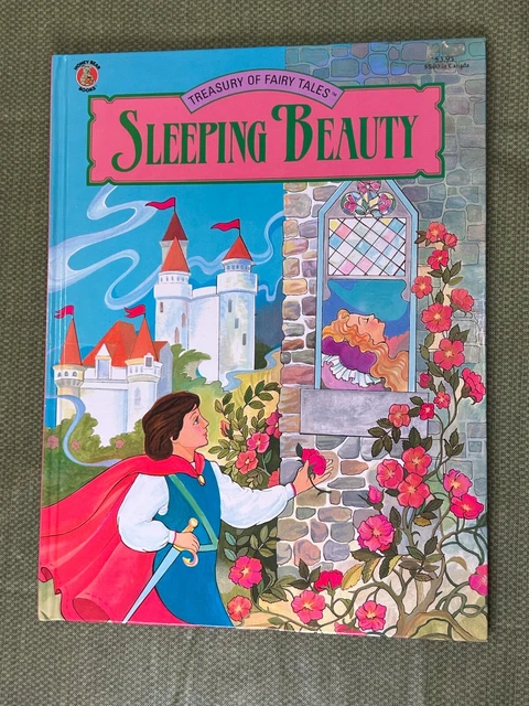 SLEEPING BEAUTY (TREASURY of Fairy Tales Series) Hardcover Colorful ...