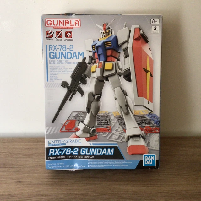 BANDAI HOBBY-GUNPLA RX-78-2 Gundam Model Kit in Original Box (48) #452 ...