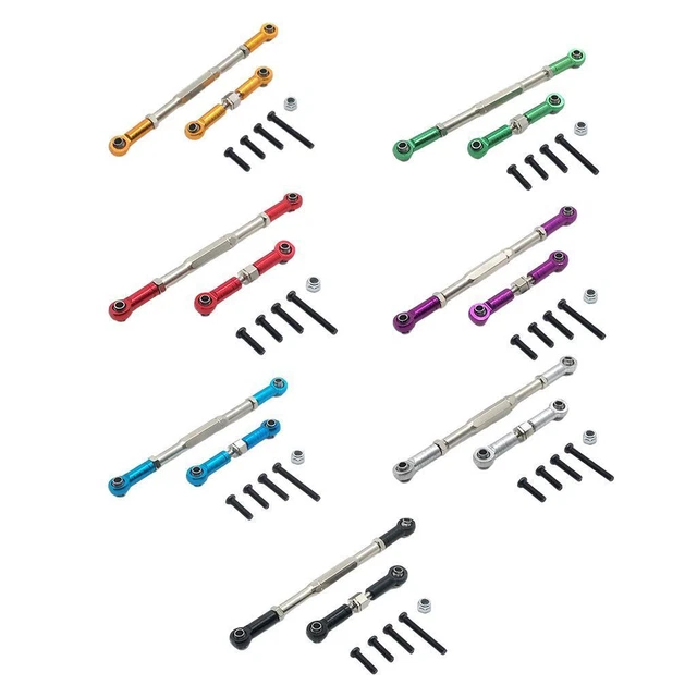 RC CAR STEERING Servo Age Rod Ends for D90 D96 D99S MN90 MN96 MN99 ...