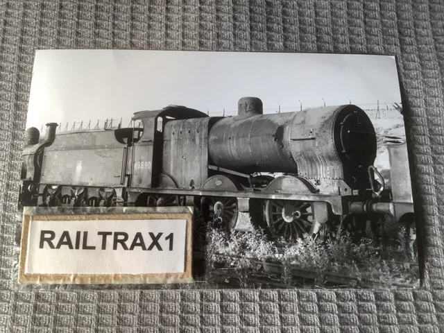 RAILWAY STEAM PHOTOGRAPH - 43890 In Horwich Heapey Sidings - 20/6/1960 ...