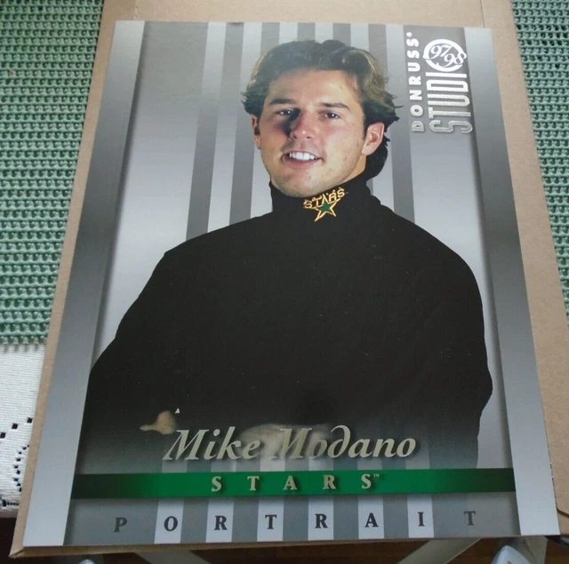MIKE MODANO DONRUSS Studio Portrait 1997/98 8X10 Dallas Stars NHL $10. ...