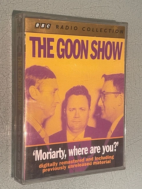 THE GOON SHOW - Moriarty, Where Are You? - Double Audio Book Cassette ...