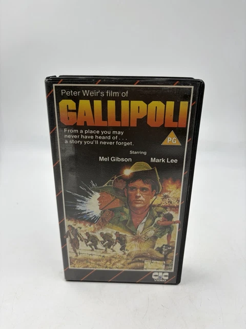 GALLIPOLI CIC UK PAL VHS Stripey Video £12.95 - PicClick UK