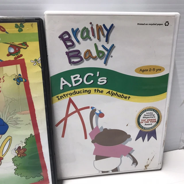 BABY EINSTEIN DVD Lot PBS Kids Caillou Tots Tunes Brainy Baby Early ...