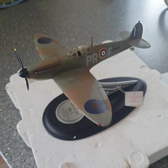 FRANKLIN MINT SPITFIRE Mk1 Diecast Model W/Stand £35.00 - PicClick UK