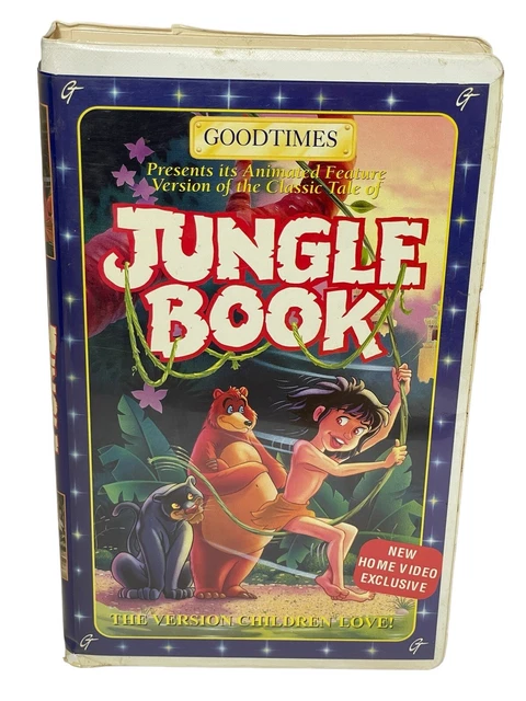 JUNGLE BOOK VHS 1994 Good Times £4.10 - PicClick UK