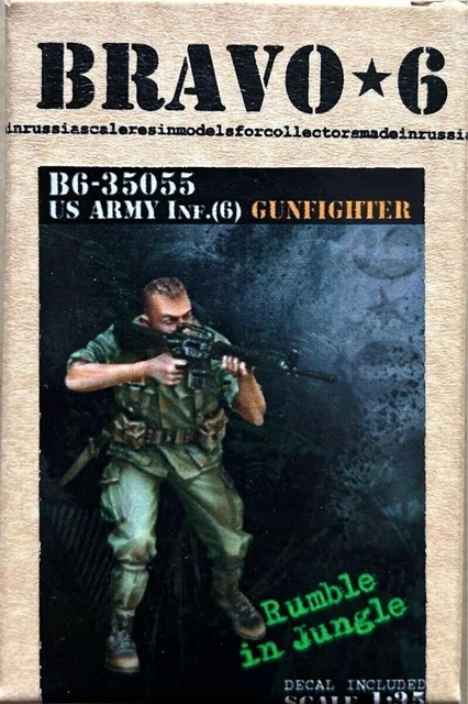 BRAVO 6 AMERIKANISCHE Infanterie Vietnam (6) Schütze im Maßstab 1:35 ...