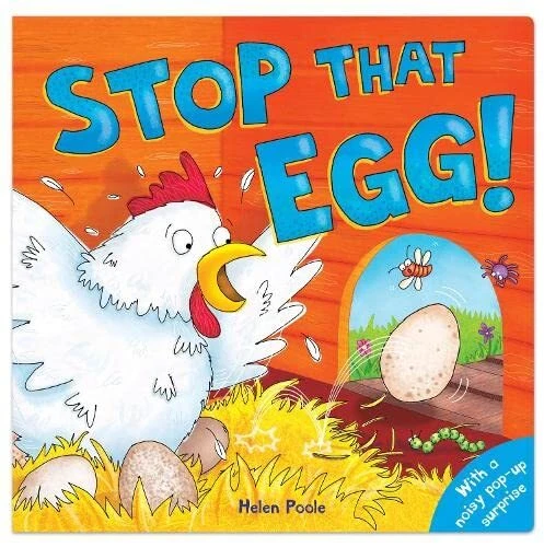 STOP THAT EGG! (Noisy Pop-up Books (4)) $32.92 - PicClick AU