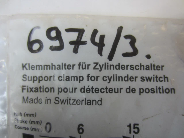 REXROTH 1827020069 KLEMMHALTER für Zylinderschalter Sensor Festo ...
