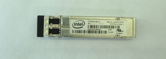 INTEL SFP 25G LTF8505-BE-IN 850nm 21CFR(J) Class 1 0KFC $53.63 ...
