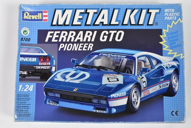 BNIB REVELL METAL Diecast & Plastic Model Kit 8700 1:24 Ferrari Gto ...