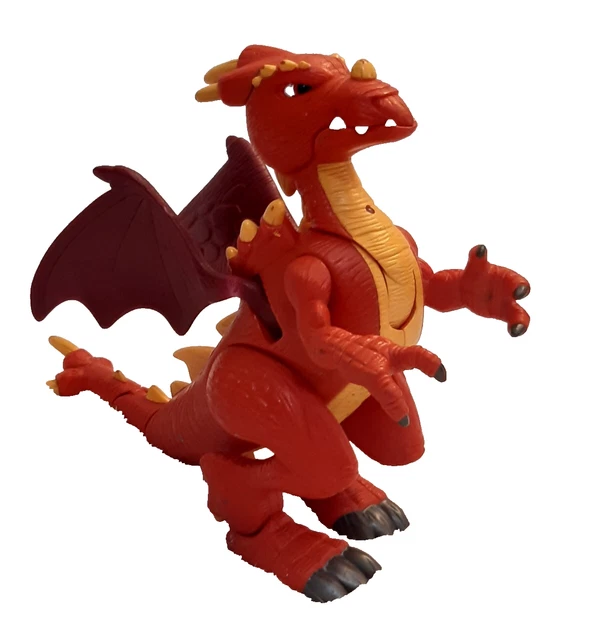 FISHER PRICE IMAGINEXT Action Tech Dragon Red Toy Lights & Sounds £9.04 ...