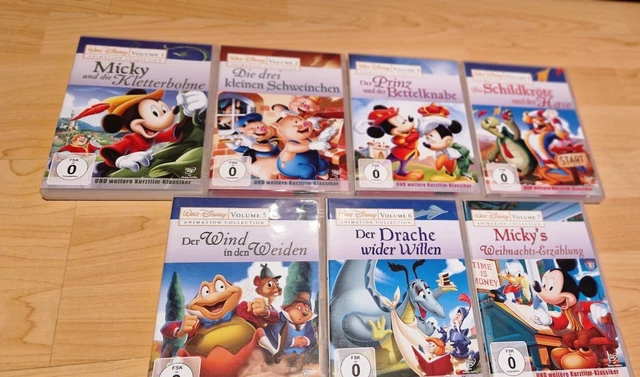 WALT DISNEY ANIMATION Collection Edition Volume 1 Bis 7 DVD EUR 1,00 ...