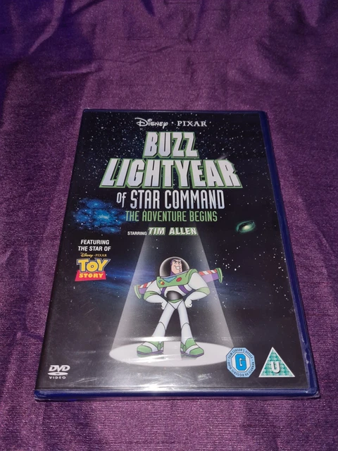 BUZZ LIGHTYEAR OF Star Command: The Adventure Begins (DVD, 2000) PAL2 £5.92 - PicClick UK