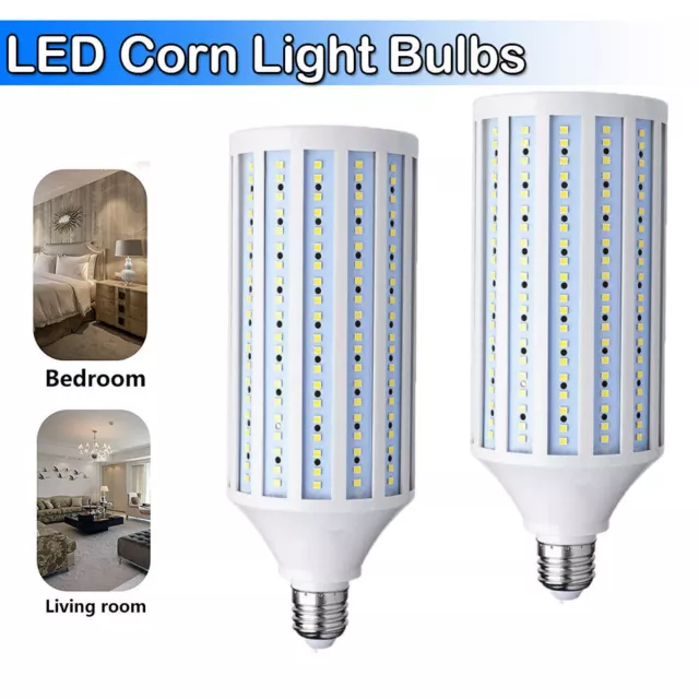 LED CORN LIGHT Bulb Chandelier Lamp 5W-150W Warm Cool Daylight E27 B22 ...