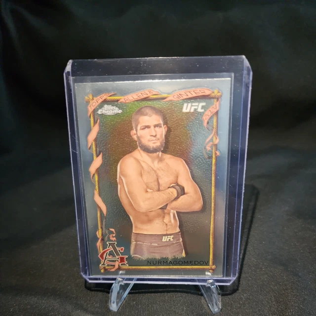 2024 TOPPS CHROME UFC ALLEN & GINTER Khabib Nurmagomedov #AAG-3 EUR 0 ...
