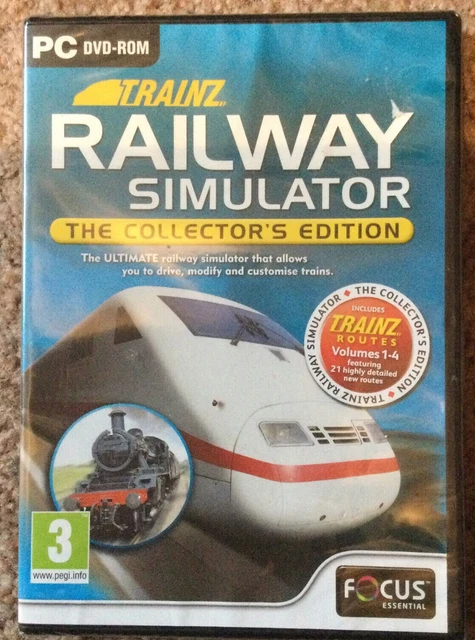 TRAINZ RAILWAY SIMULATOR - Collector's Edition (DVD-ROM PC Game - NEW ...
