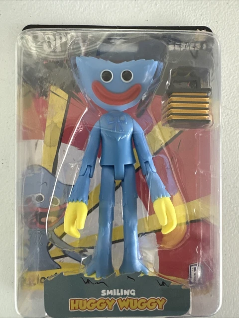 POPPY PLAYTIME SMILING Huggy Wuggy 5" Posable Action Figure Series 1 ...