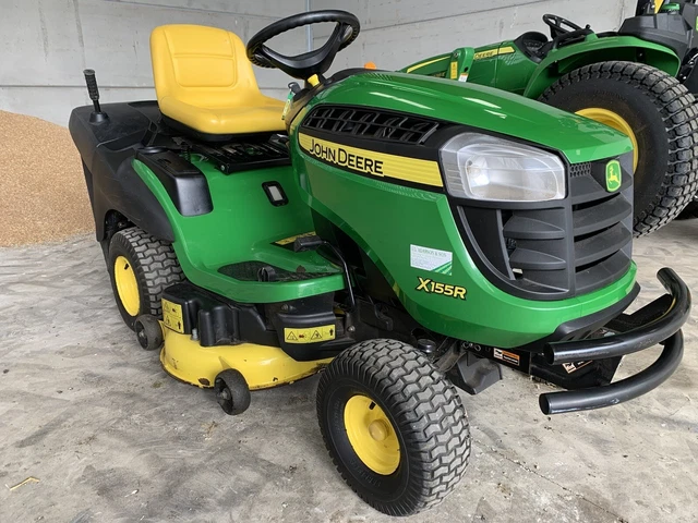 JOHN DEERE X155R Ride On Mower - 42” Deck - Collection Box Or Mulching ...
