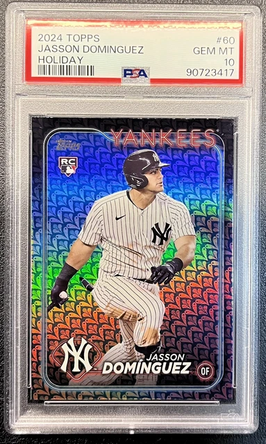 JASON DOMINGUEZ 2024 Topps Series 1 RC parallelo pasquale SP NY Yankees ...