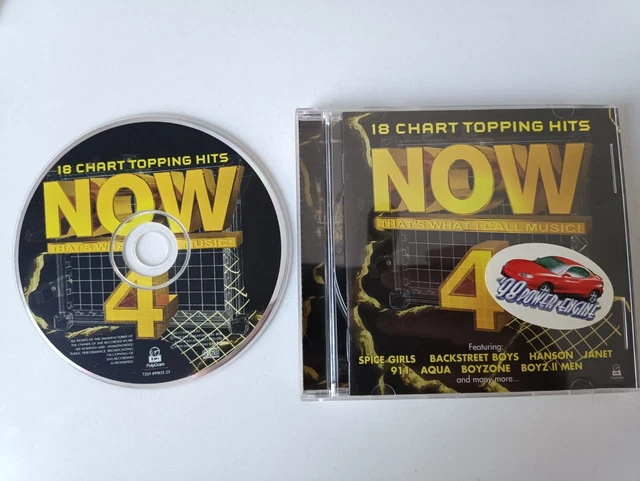NOW THATS WHAT I Call Music 4 - CD 1998 hits Malaysia Version £9.99 ...