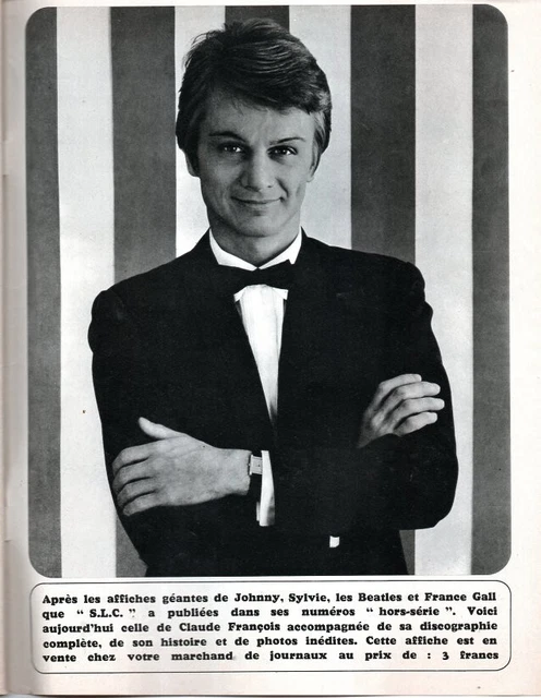 CLAUDE FRANCOIS = Coupure De Presse 1 Page 1966 / Clipping EUR 5,00 ...