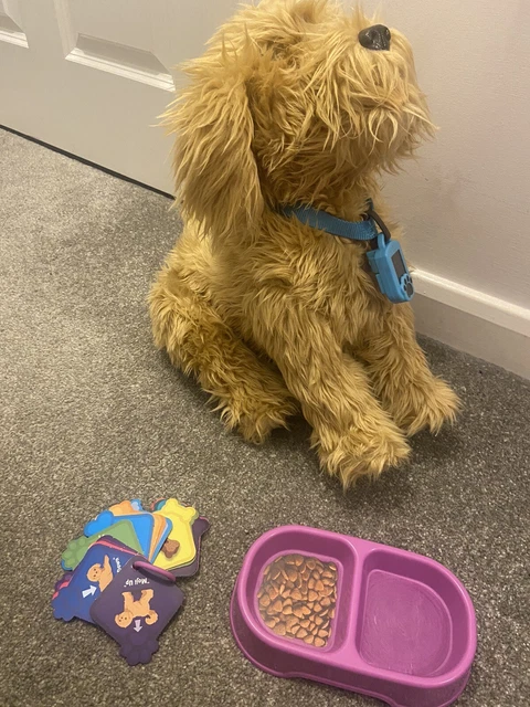 MY FUZZY FRIENDS Moji Interactive Labradoodle - Plush Interactive Dog ...