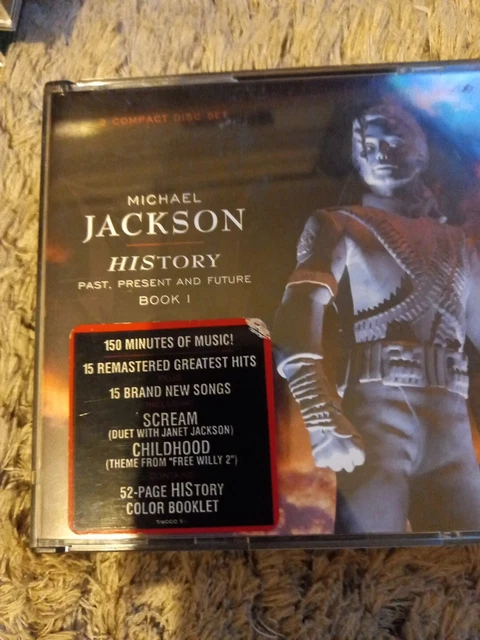 MICHAEL JACKSON HISTORY CD Michael Jackson (1995) Very Good Condition ...