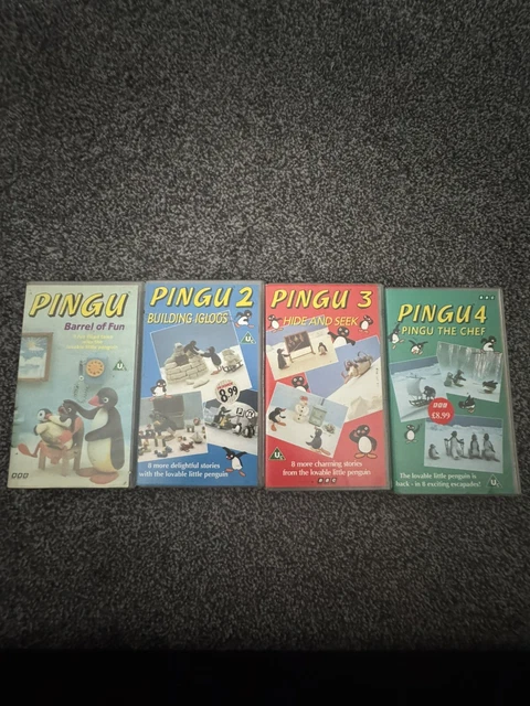 PINGU VHS CASETTE £59.99 - PicClick UK