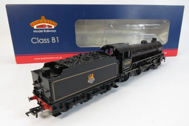 OO GAUGE BACHMANN 31-714 Class B1 61250 A Harold Bibby BR Black Loco ...