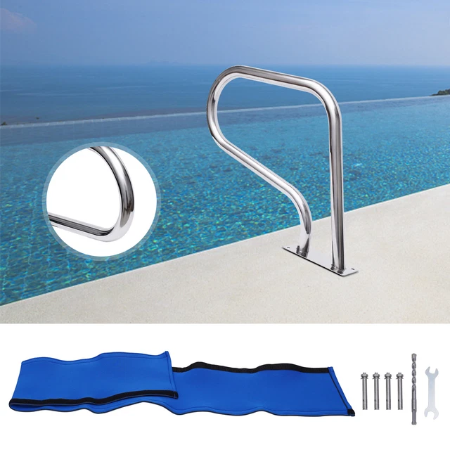 SWIMMING POOL HAND Rail Stainless Ladder Handrail Stair Rail 304 ...
