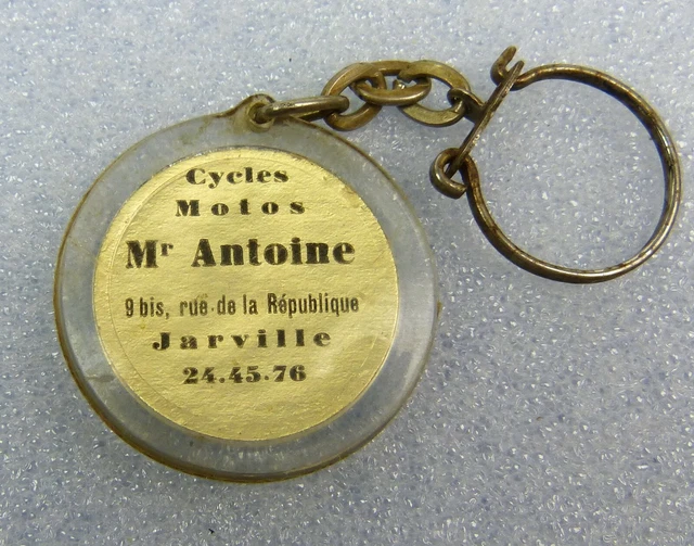 PORTE-CLÉS - CYCLES MOTOS - Mr ANTOINE - 54 Jarville - Intérieur en ...
