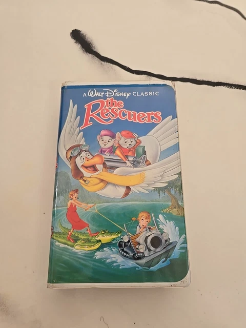 WALT DISNEY THE rescuers VHS Black Diamond Used In Acceptable Shape £9. ...