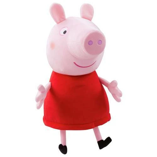 22& PEPPA PIG Giant Talking Peppa Soft plush Toy great friend to have £ ...