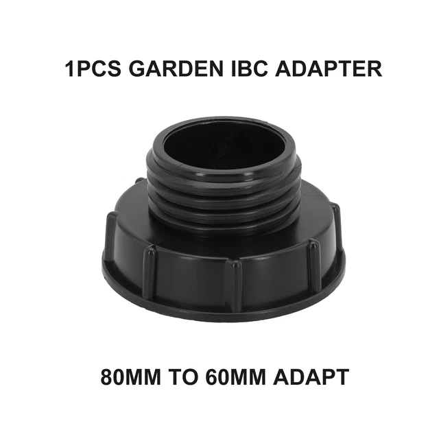 VERPACKUNG IBC-ADAPTER VERBINDER Schwarz 80 Mm IBC-Adapter IBC-Tankanschluss EUR 7,38 - PicClick DE