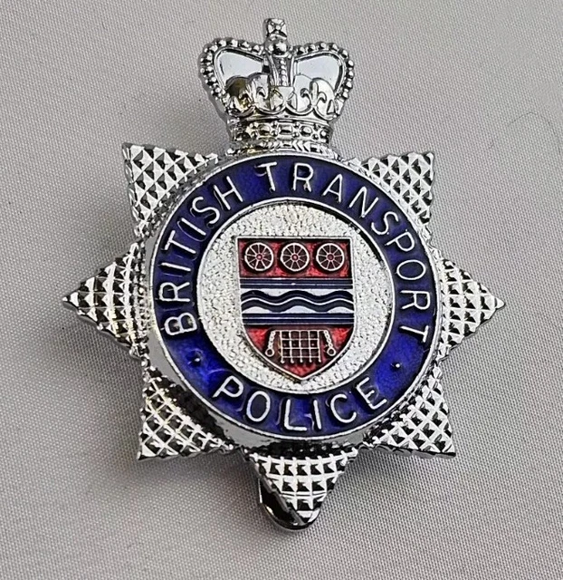 BRITISH TRANSPORT POLICE Enamel Cap Badge Obsolete £18.00 - PicClick UK