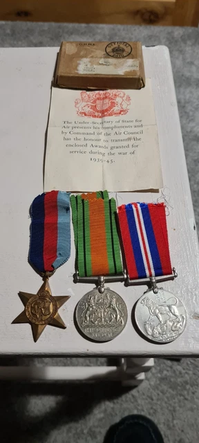 WW2 RAF VETERANS Medal Set. £63.07 - PicClick UK