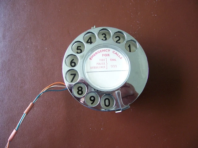 GPO DIAL NO 21 with Chrome finger plate £15.00 - PicClick UK