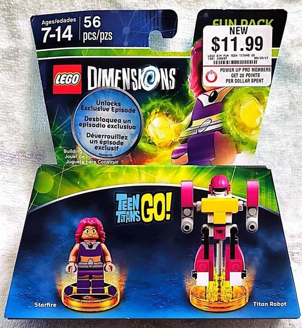 LEGO DIMENSIONS STARFIRE Teen Titans Go Fun Pack 71287 Titan Robot £16. ...