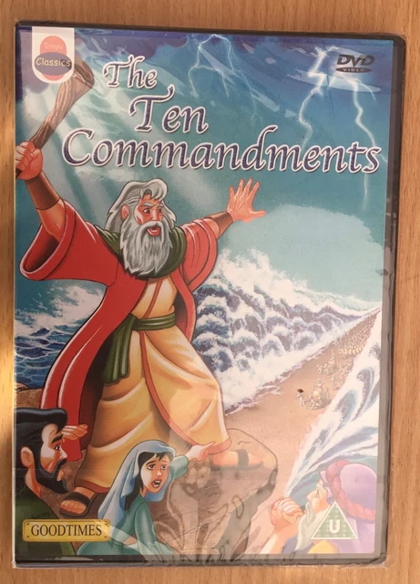🌟THE TEN COMMANDMENTS🌟ANIMATION🌟DVD Film🌟Brand New & Sealed🌟Uk🇬🇧Seller🌟 ...