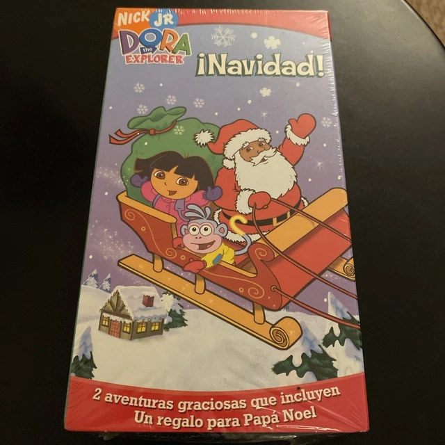 DORA THE EXPLORER - Doras Christmas (VHS, 2004, Spanish Dubbed Version ...