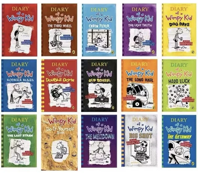 DIARY OF A Wimpy Kid Series! Build-A-Book-Bundle By Jeff Kinney! U Pick ...