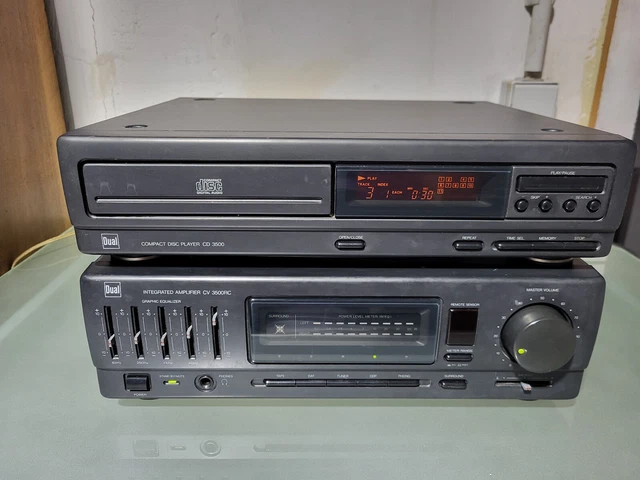 DUAL CV 3500 RC Amplifier + CD 3500 CD-Player!!! EUR 70,00 - PicClick FR